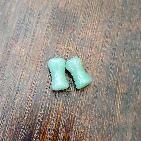 Jewelry | Jade Semi Precious Stone Plugs | Poshmark